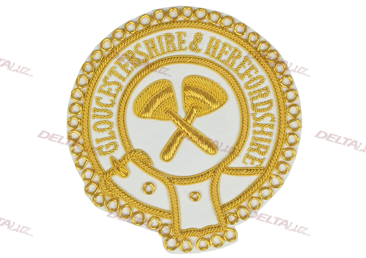 Macaron ou Badge de Tablier Officier Provincial de Marque - Deltaluz.eu