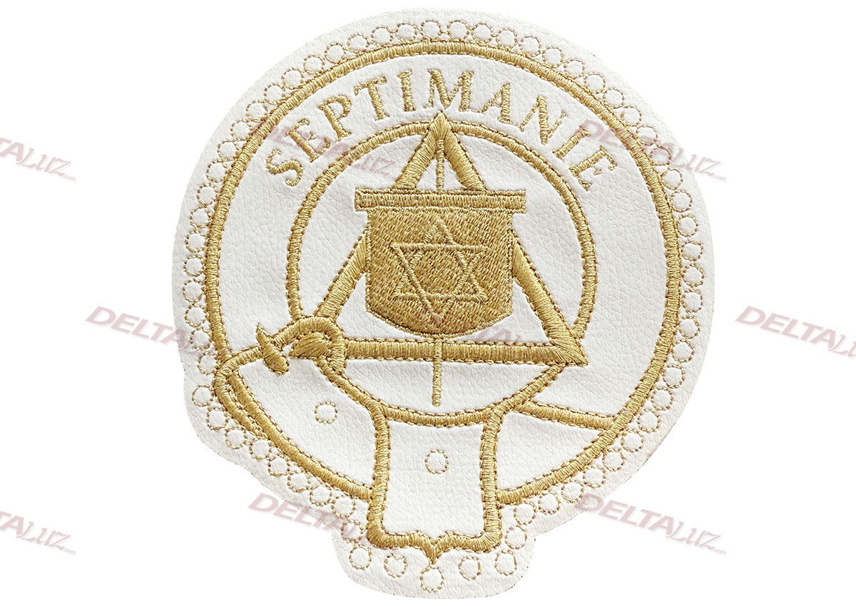 Macaron ou Badge de Tablier Officier Provincial de Marque - Deltaluz.eu